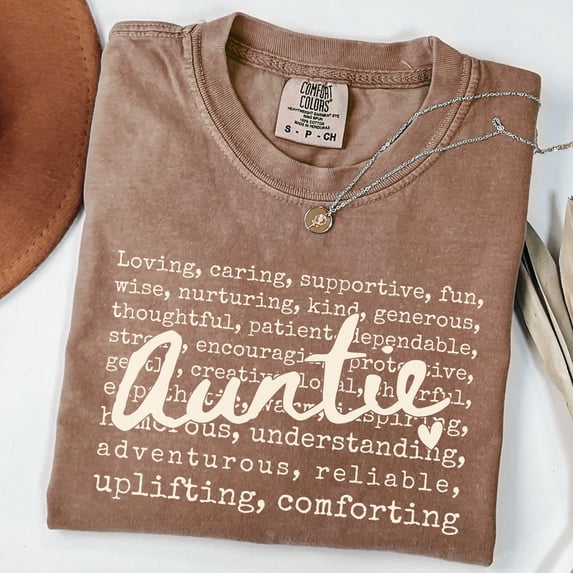 Auntie Shirt Aunt To Be Heart TShirt Pregnancy Announcement Gift for ...