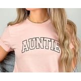 Auntie Shirt Cool Aunt Shirt Pregnancy Announcement Aunt Shirt Aunt ...