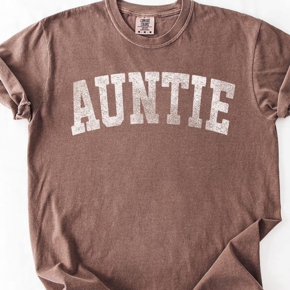 Auntie Shirt New Aunt TShirt Retro T Shirt Auntie Graphic Tee ...