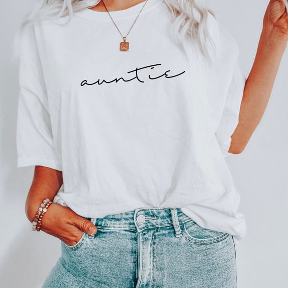 Auntie Unisex t shirt Auntie shirt Aunt Life Aunty Shirt Gifts for Aunt ...
