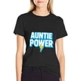 Auntie Women’s Cotton Short Sleeve T-Shirt HD Graphic Print Casual Crew ...