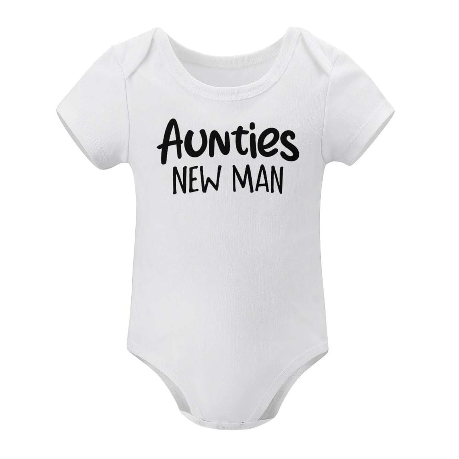 Aunties New Man - Baby Clothes - Funny Newborn Bodysuit Outfits for ...