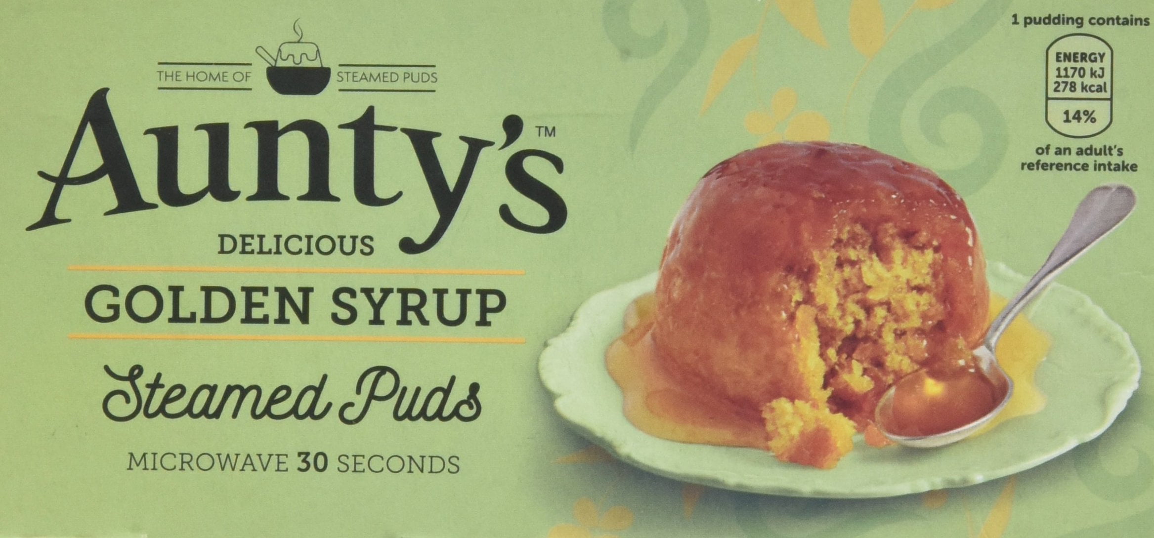 Auntys Golden Syrup Pudding IEF31 - Walmart.com