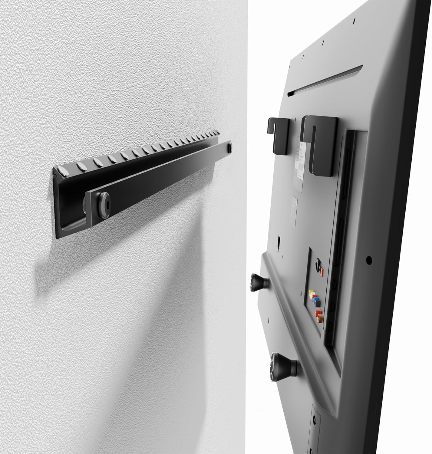 Auoace No Drill TV Wall Mount for 22 to 55 inch TVs, Drywall Smart ...