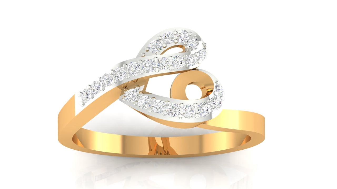 Auory Heart Promise Ring for Women - Moissanite Silver Rings - Jewelry ...