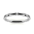 Auory Moissanite Silver Wedding Band Ring for Women – 925 Silver ...