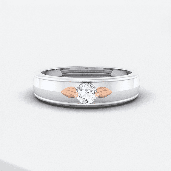 Auory Moissanite Solitaire Silver Ring - Best Wedding Band Jewelry for ...