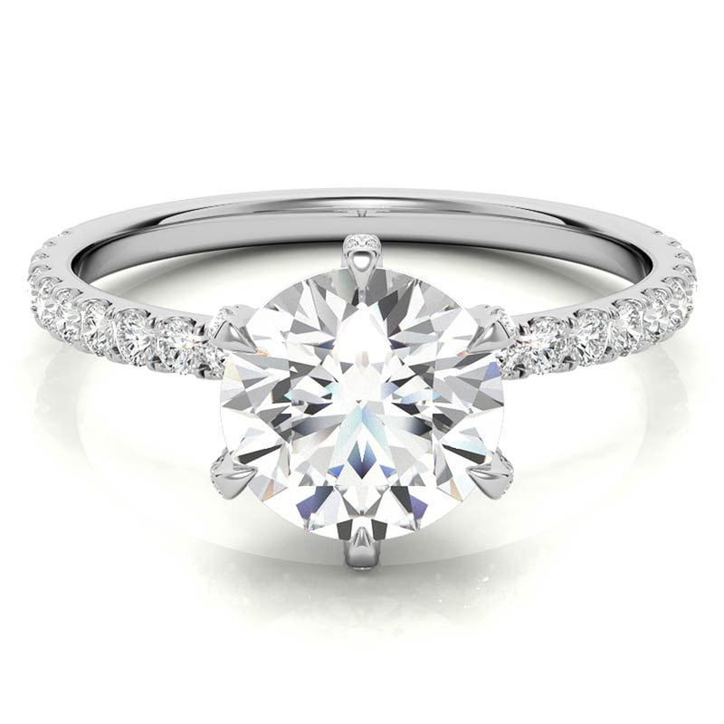 Auory Solitaire Diamond Ring is Perfect for Daily Office Wear for Women ...