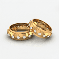 Auory Wedding Ring Sets His and Hers 925 Sterling Moissanite Engagement ...