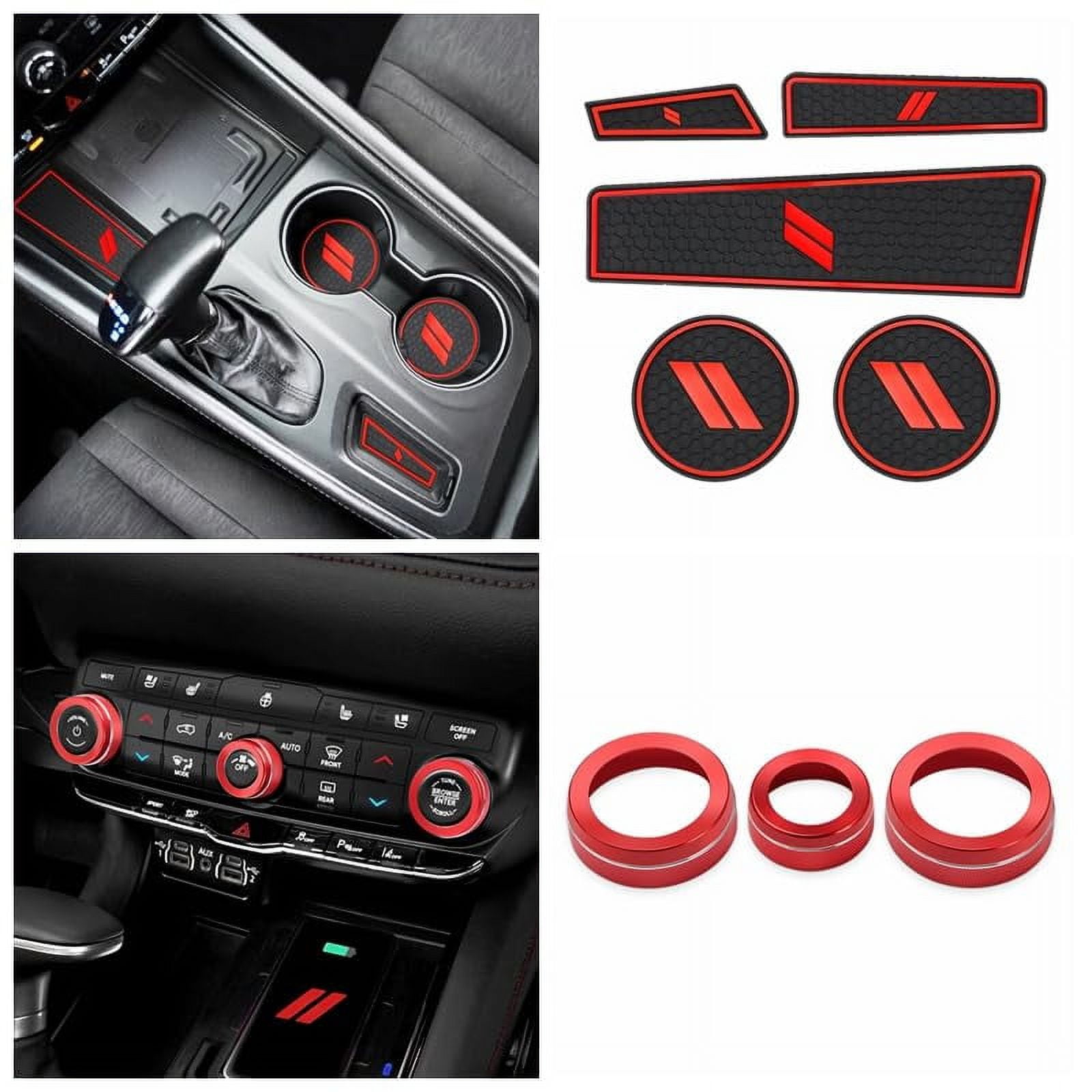 Auovo Anti-Dust Mats and Knob Covers Compatible for Durango 2021 2022 ...