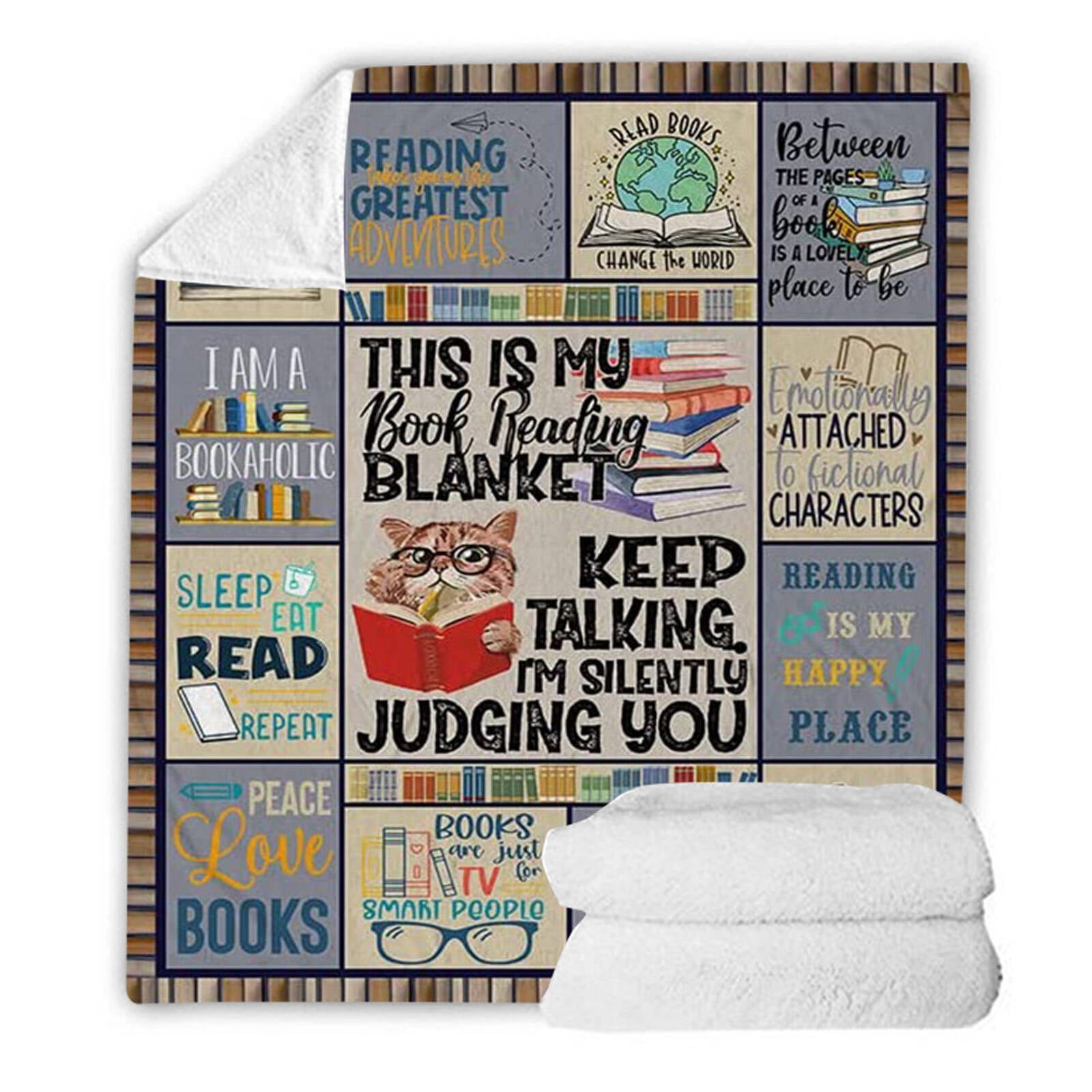 Auq Blanket Bright And Fun Weighted Blanket Glowing Design Custom ...