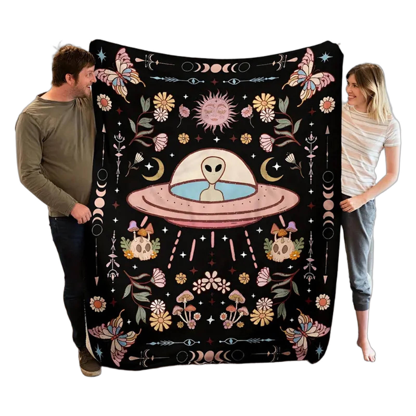 Auq Blanket Glowing Blanket Warm Blankets For Winter Lights Up Softly ...