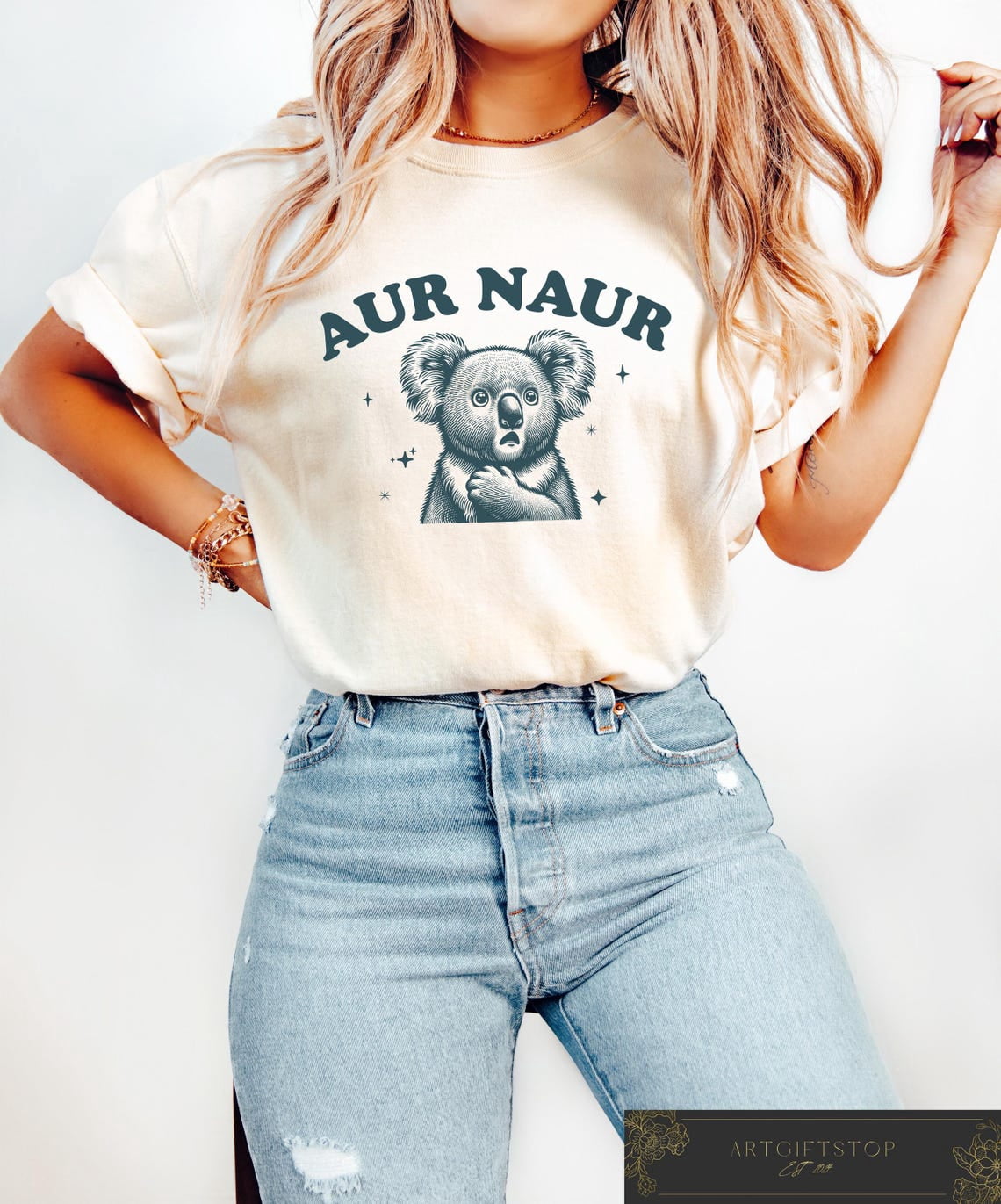 Aur Naur Comfort T-Shirt, Oh No Shirt, Australian Accent Shirt, Aussie ...