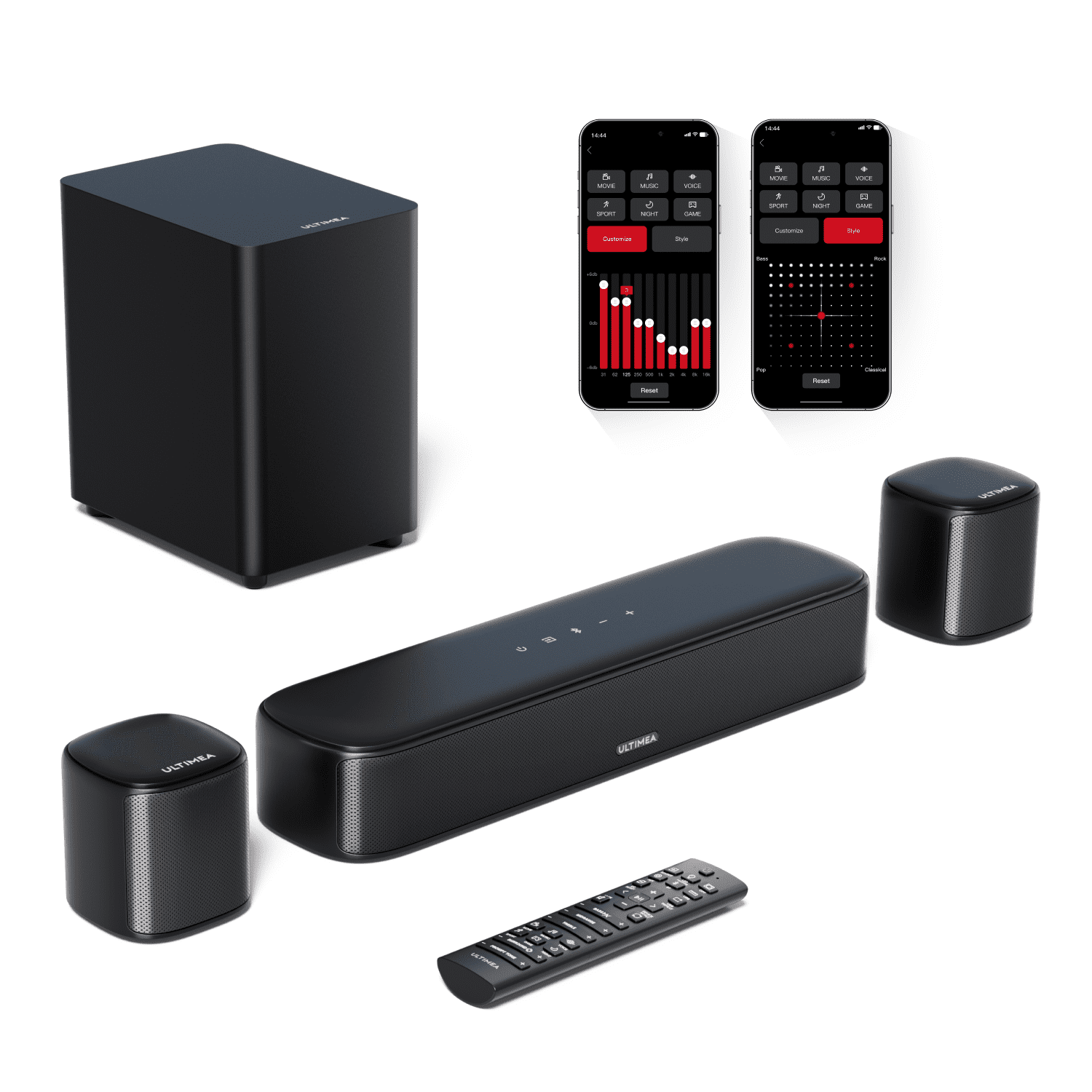 Virtual Surround Sound Bars