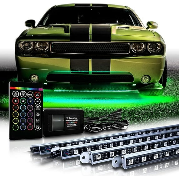 Aura Aluminum Car Underglow Lights Kit – RGB LED Neon Accent ...