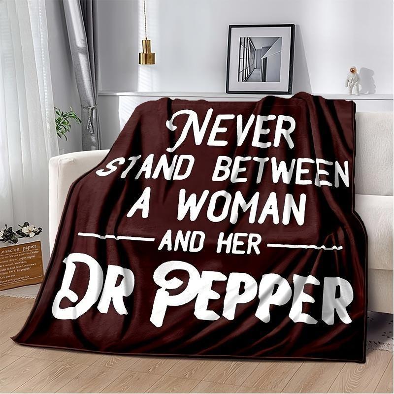 Aura Blankets Dr. Pepper Loyalty Throw Blanket | "Never Stand Between ...