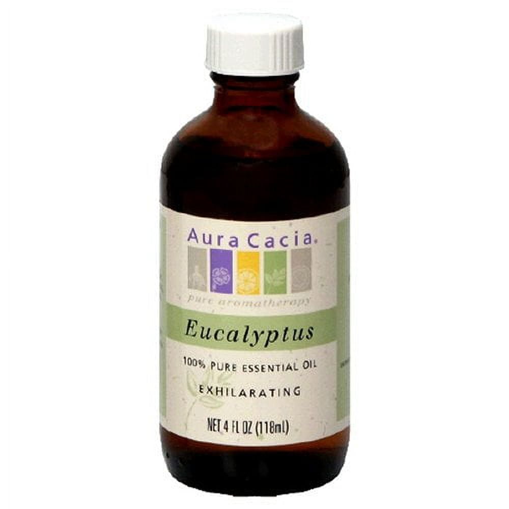 Aura Cacia Eucalyptus (globulus) Essential Oil 4 fl. oz. - Walmart.com