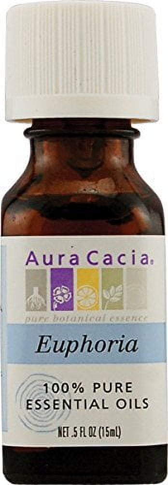 Aura Cacia Pure Essential Oils Euphoria - 0.5 fl oz - Walmart.com