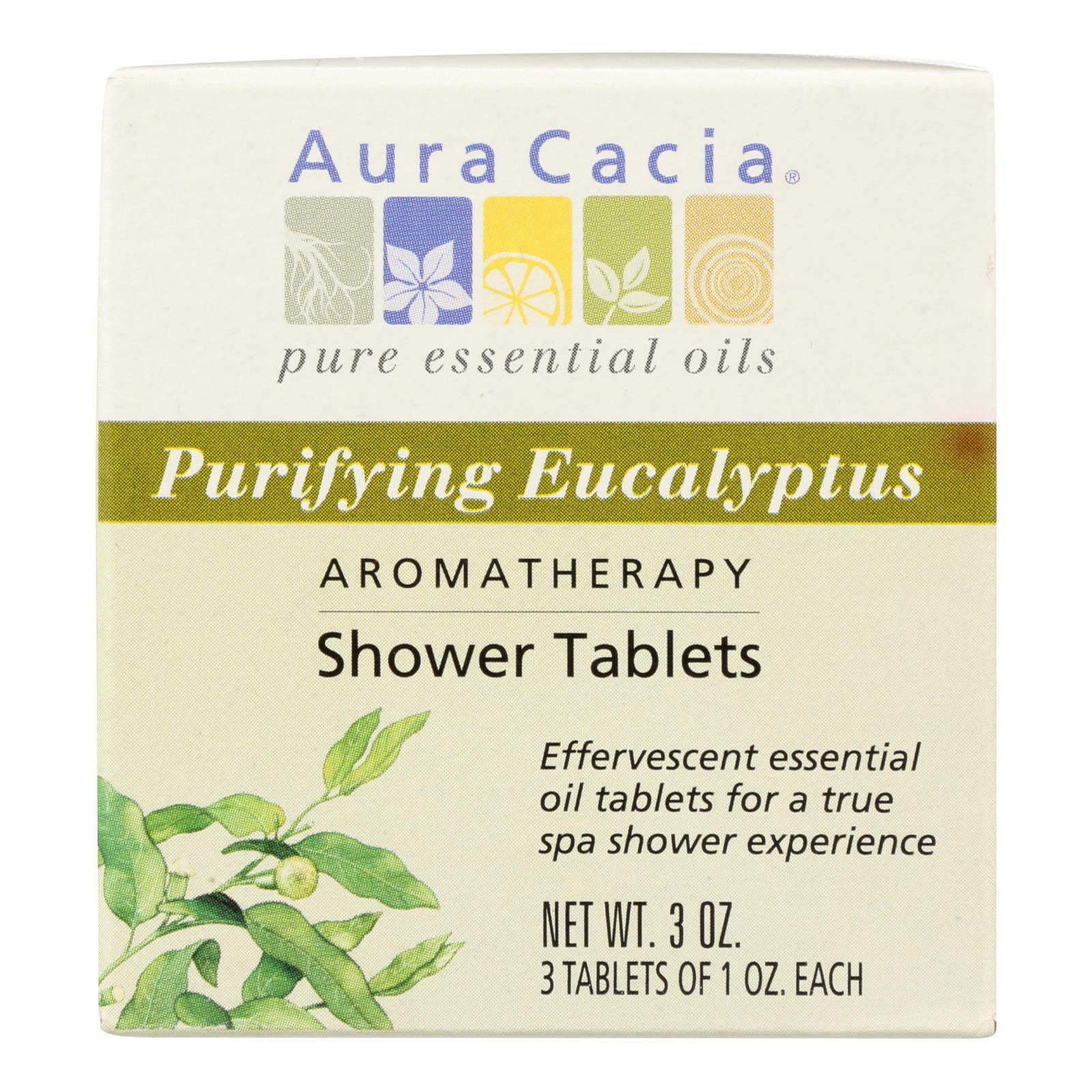 Aura Cacia - Purifying Aromatherapy Shower Tablets Eucalyptus - 3 ...