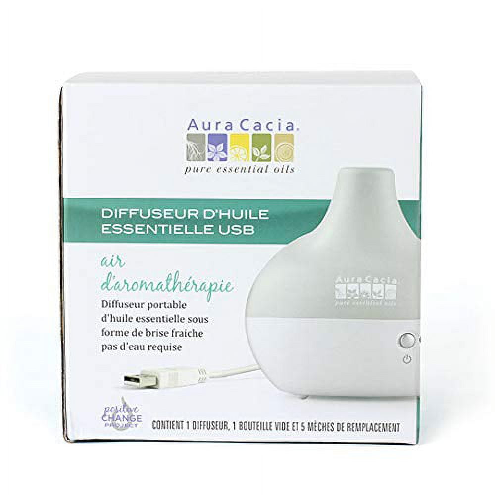 Aura Cacia USB Essential Oil Diffuser (1x1 CT) - Walmart.com