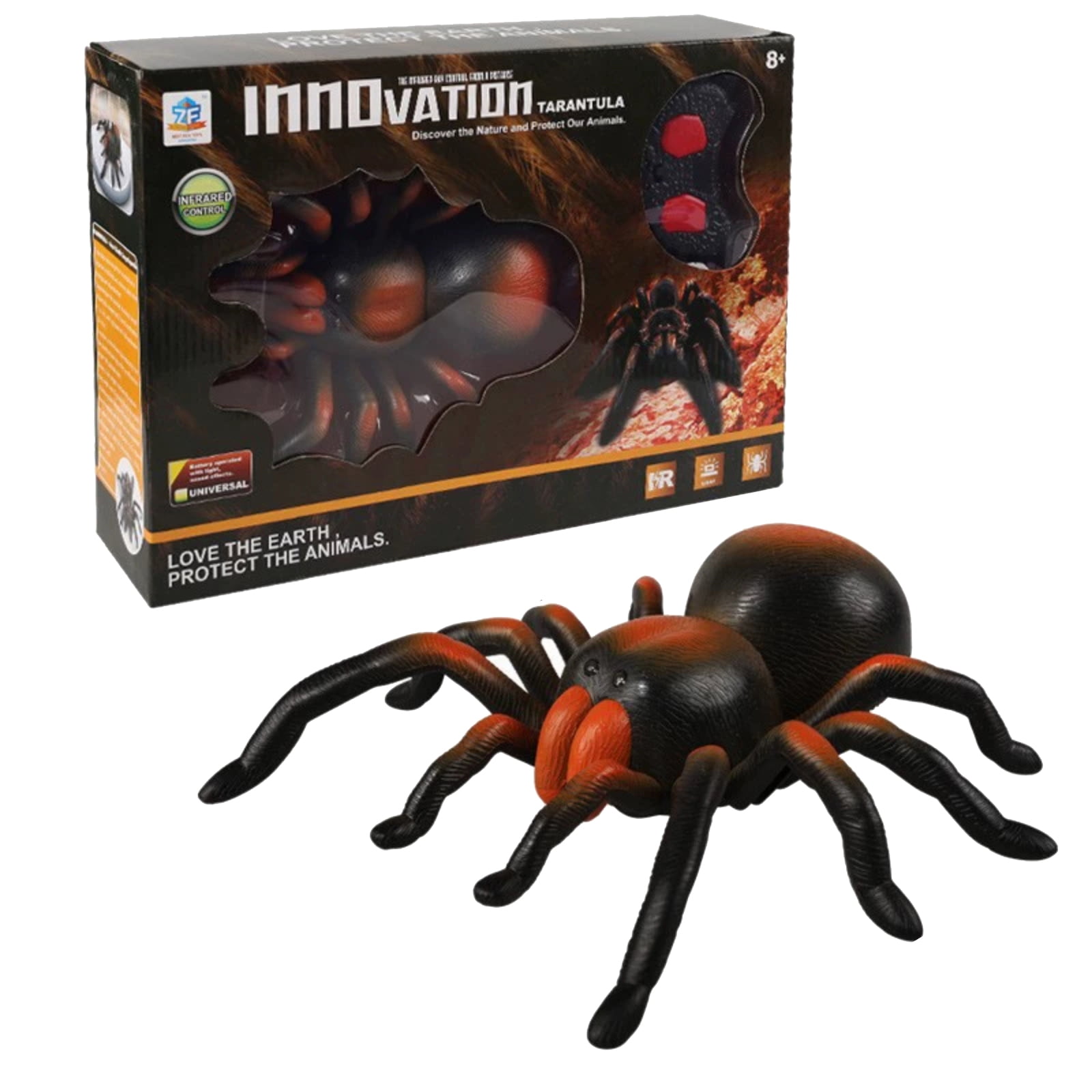 Aura Clearance Remoto Control Toy Realistic Crawler With Glowing Eyes ...