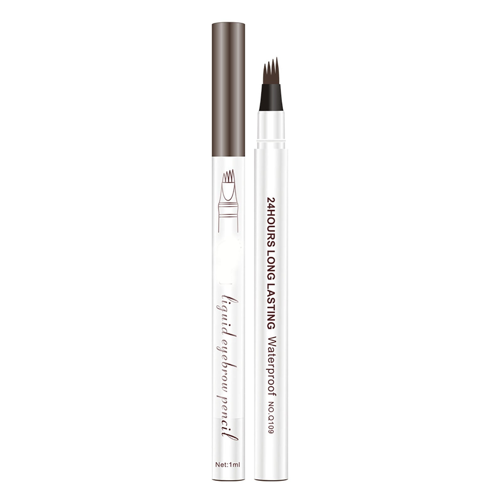 Aura Four Fork Water Eyebrow Pencil Smooth Color Natural Lasting No ...