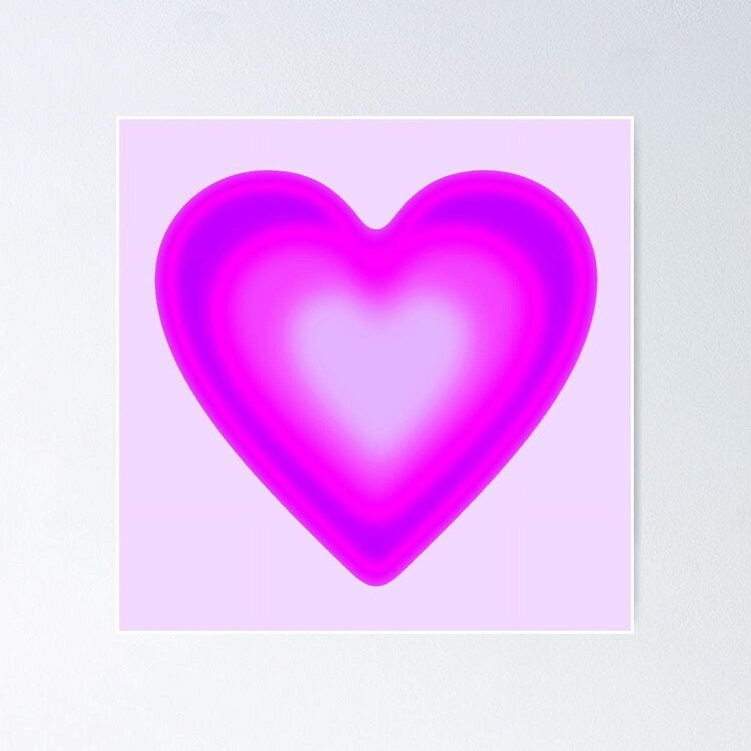 Aura Heart | Chromatic Poster- Unframed Poster | Wall Art | Perfect For ...