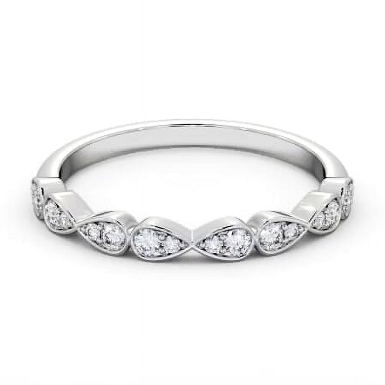 Aura Jewel 1.6 Ct Round Cut Lab-Created Diamond Engagement Ring - 14K ...