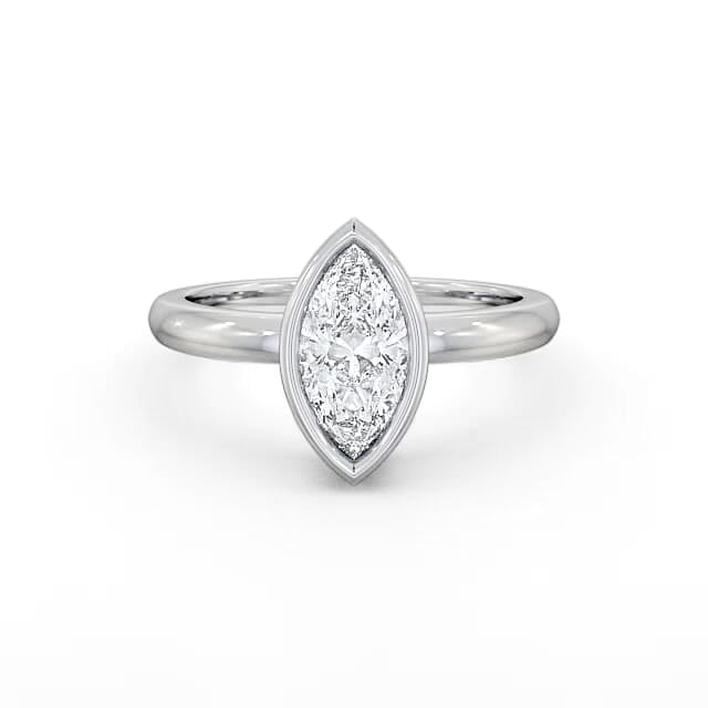 Aura Jewel 1.9 Ct Brilliant Round Cut Solitaire Diamond Ring - Bezel ...