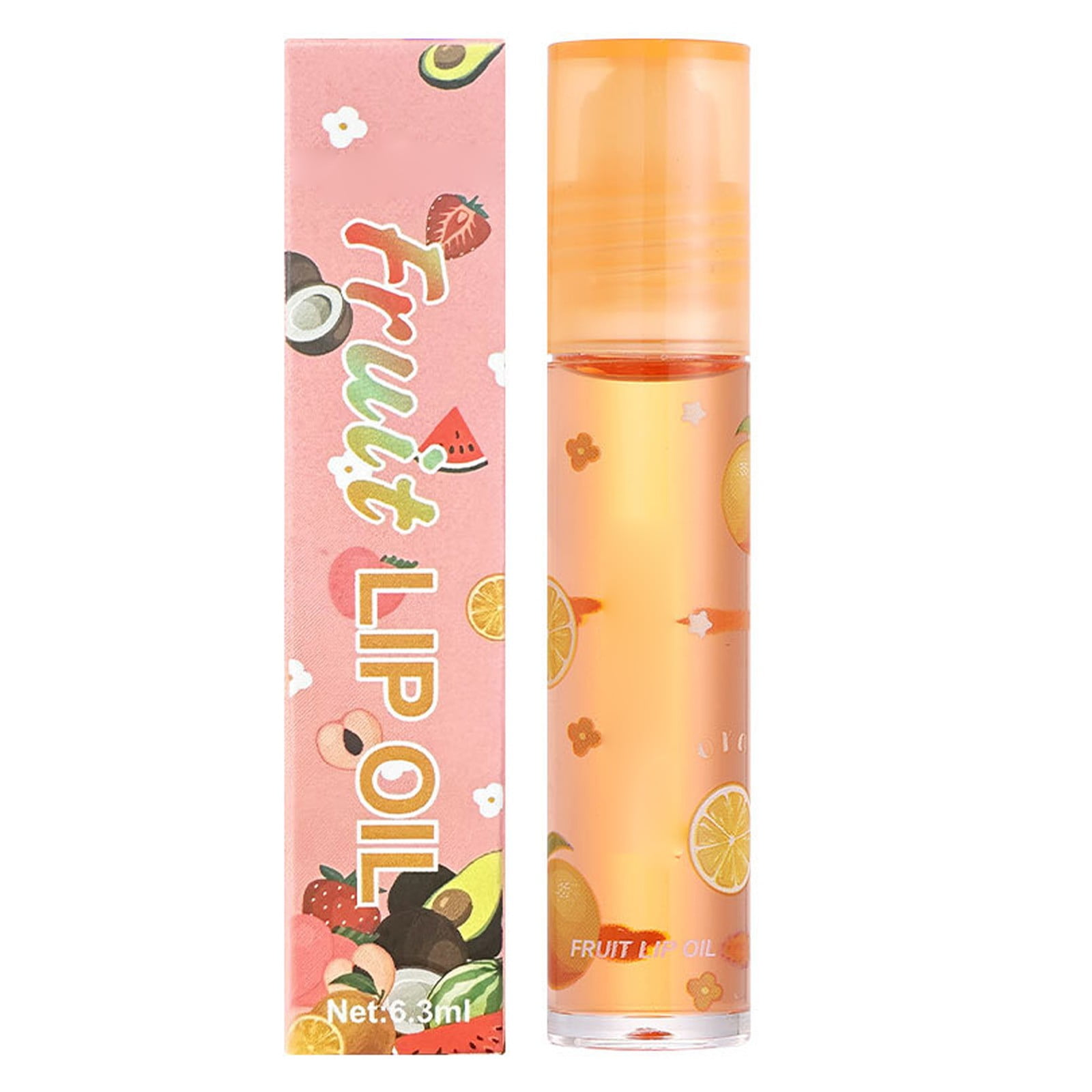 Aura Lip Glow Oil Roll On Lip Gloss Long Lasting Non Sticky Lip Gloss ...