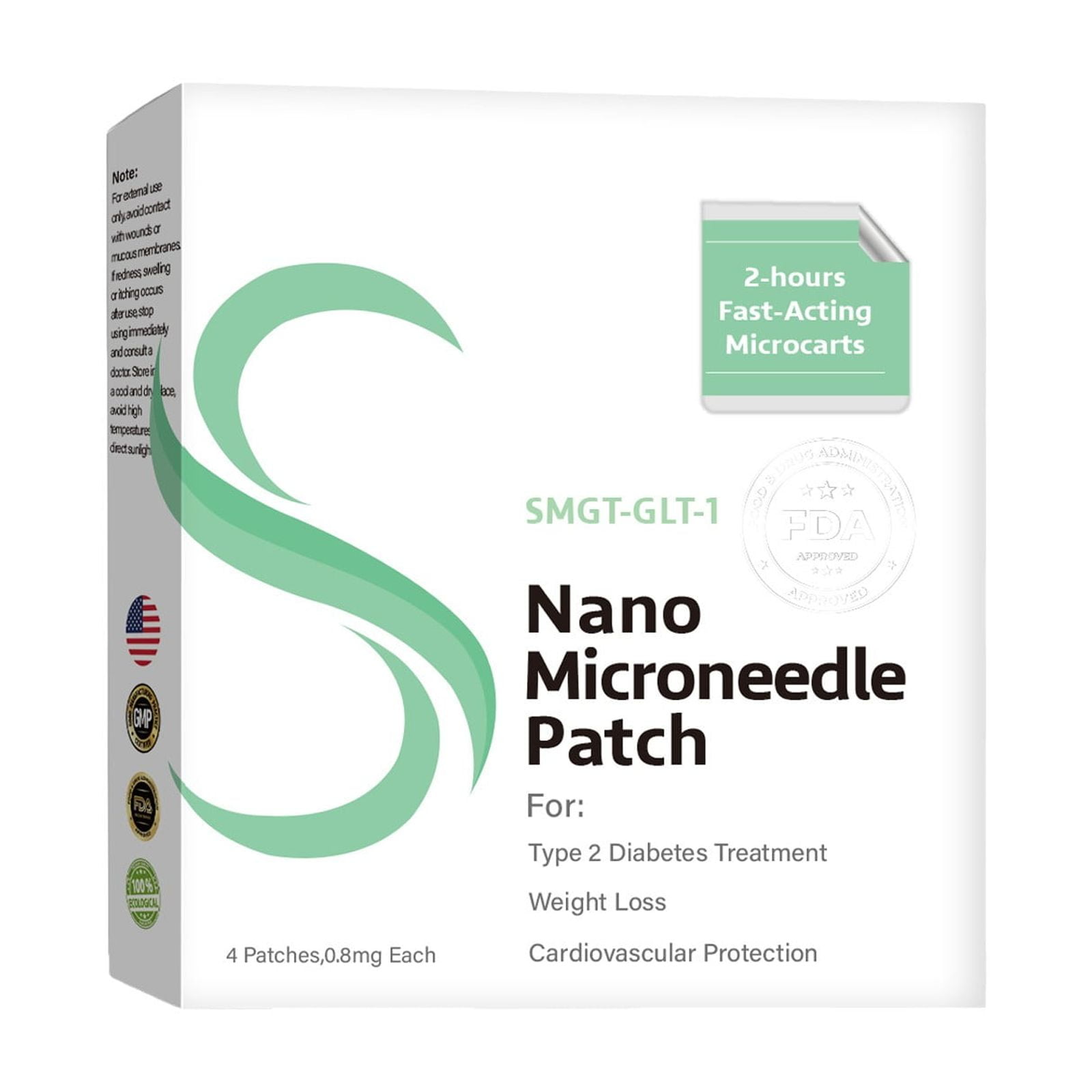 Aura Microneedle Patch Natural Microneedle Shape Patch Designed For ...