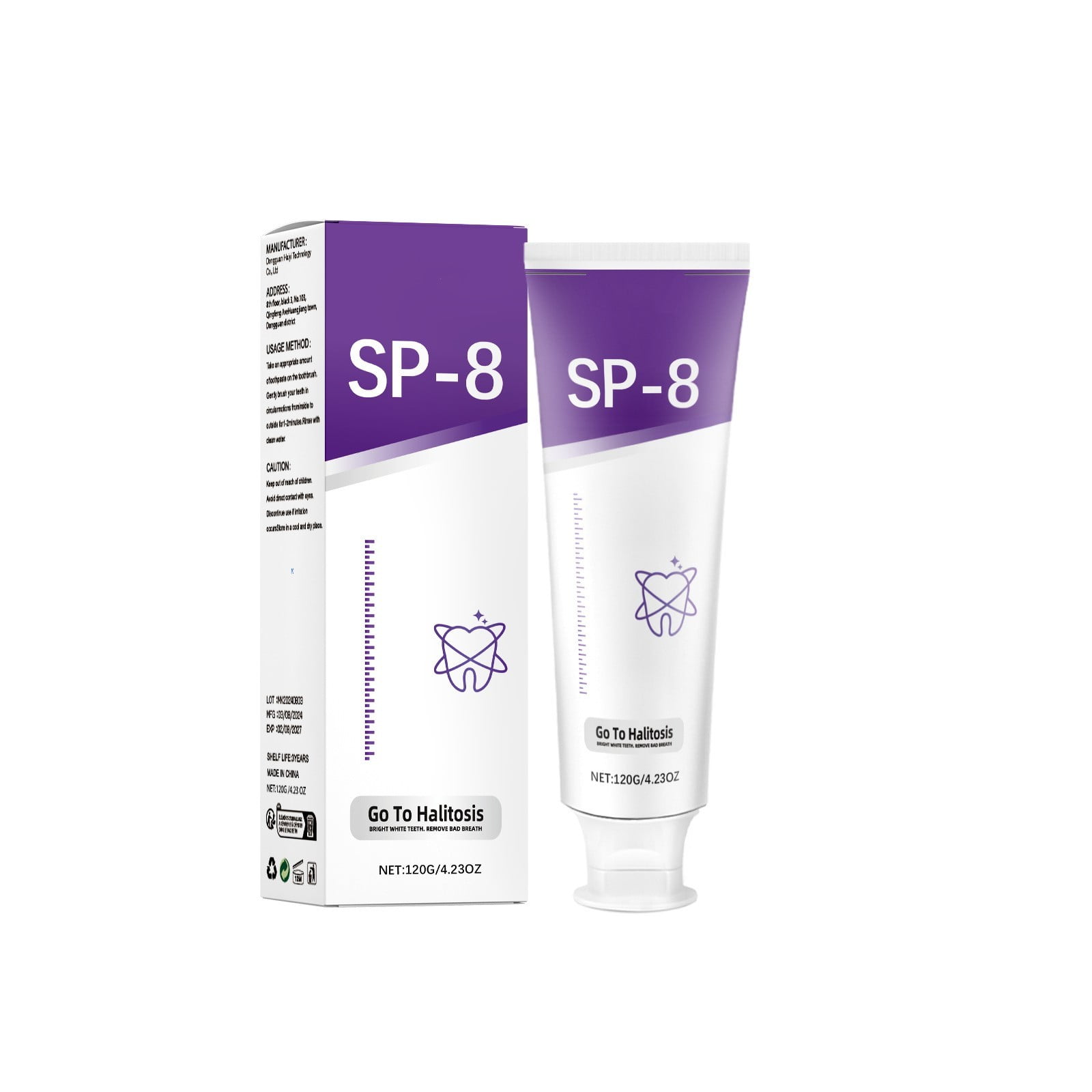 Aura Sp8Probiotic Toothpaste Sp8 Ultra Deeply Toothpaste Sp8 Fresh ...