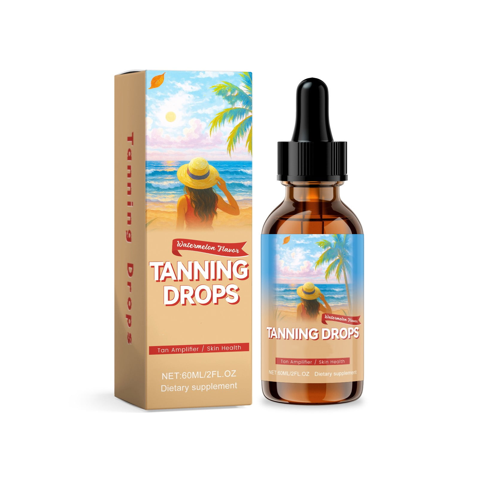 Aura Tanning Drop For Women: Tanning Liquid Daily For Natural Glow Skin ...