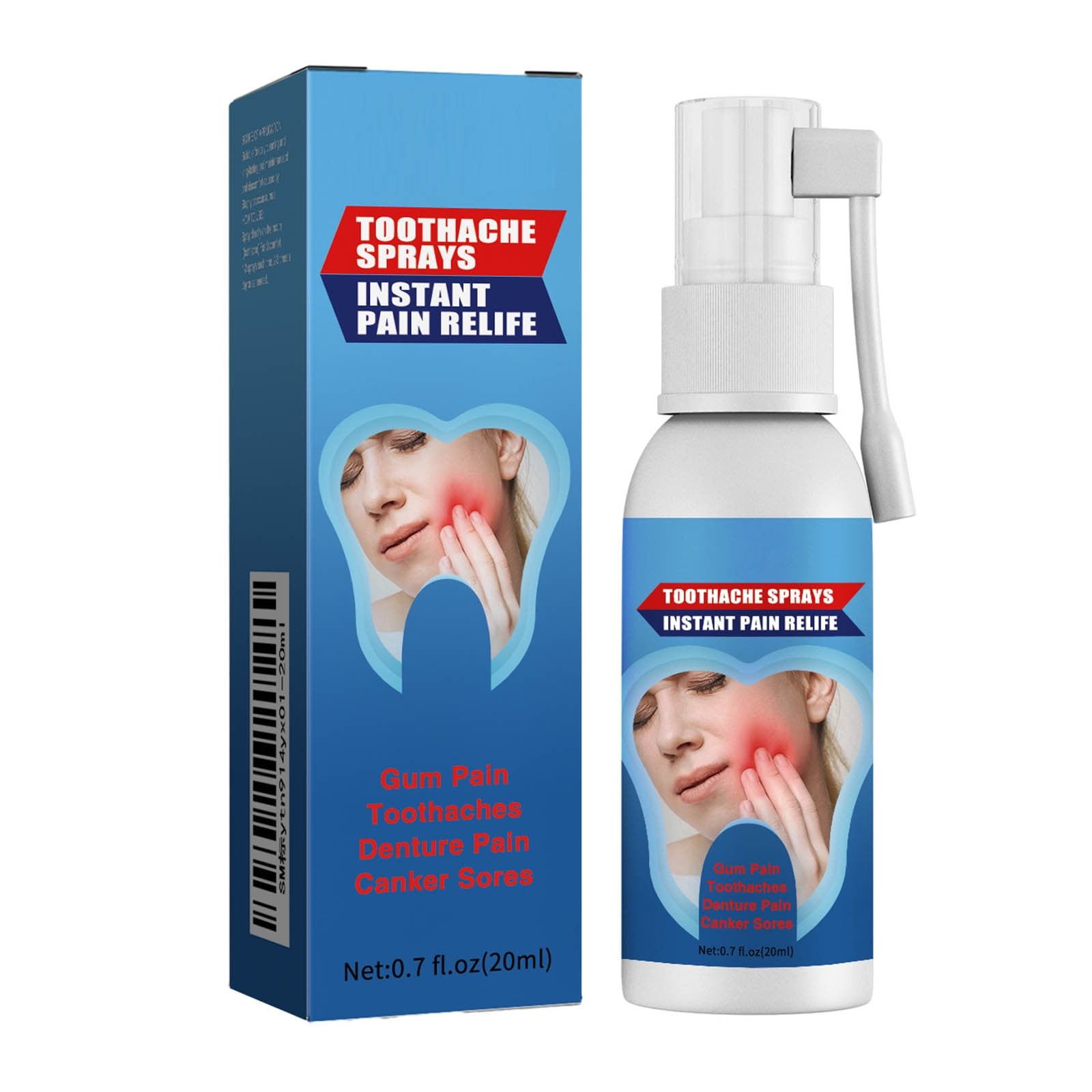 Aura Toothache Spray Swelling In The Gum Toothache Stop Toothache ...