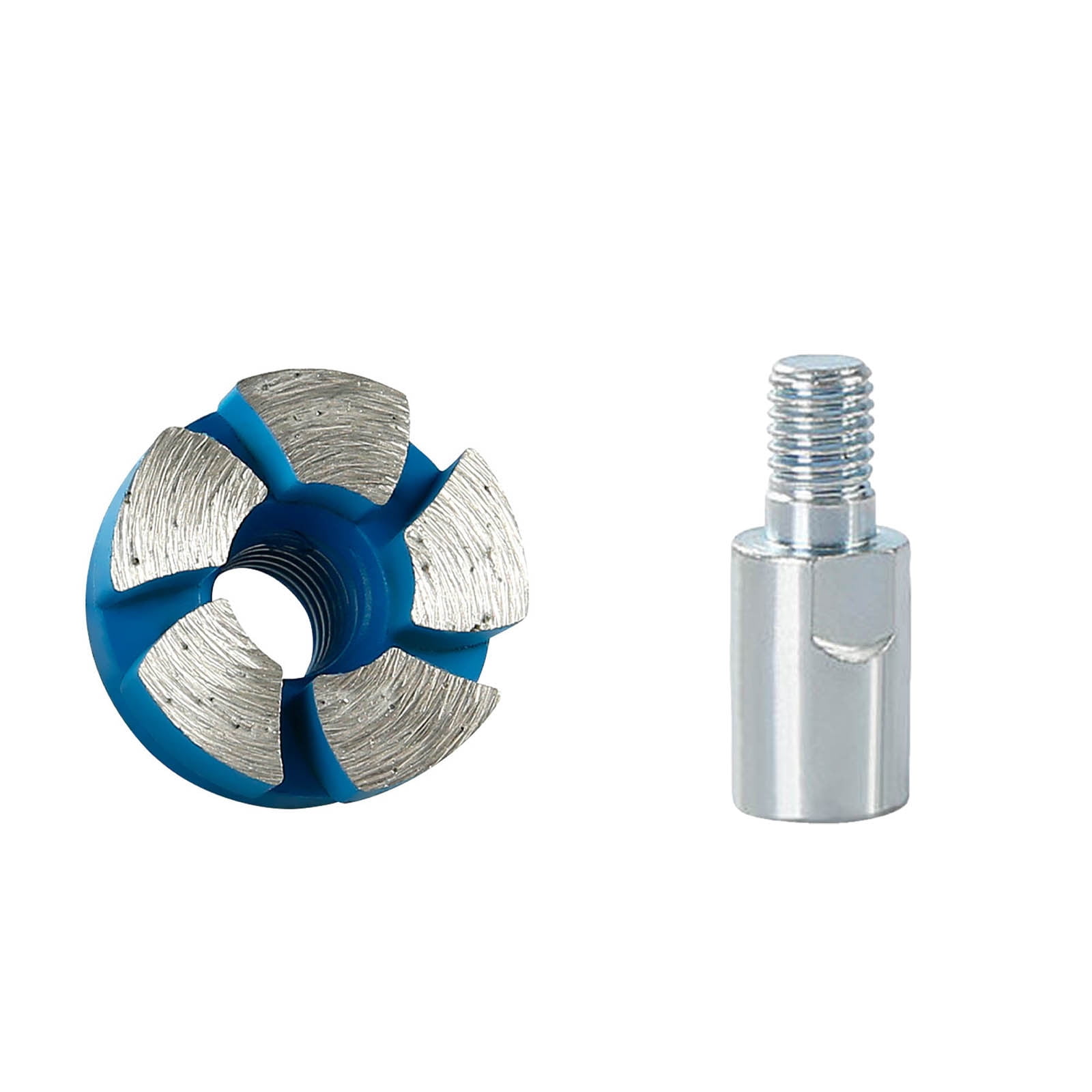 Auraaa Drill Bit Set,1 Inch Durable Mini Flat Grinding Head with 4cm Extended Rod,for Bottom ...