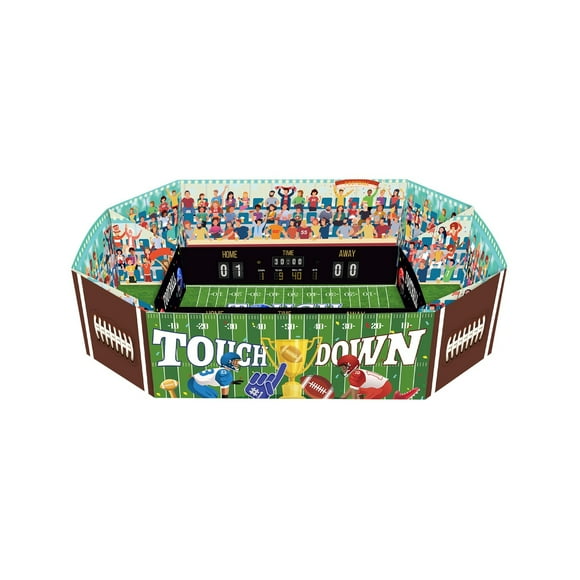 Football Platter Platters Serving Dishes Trays