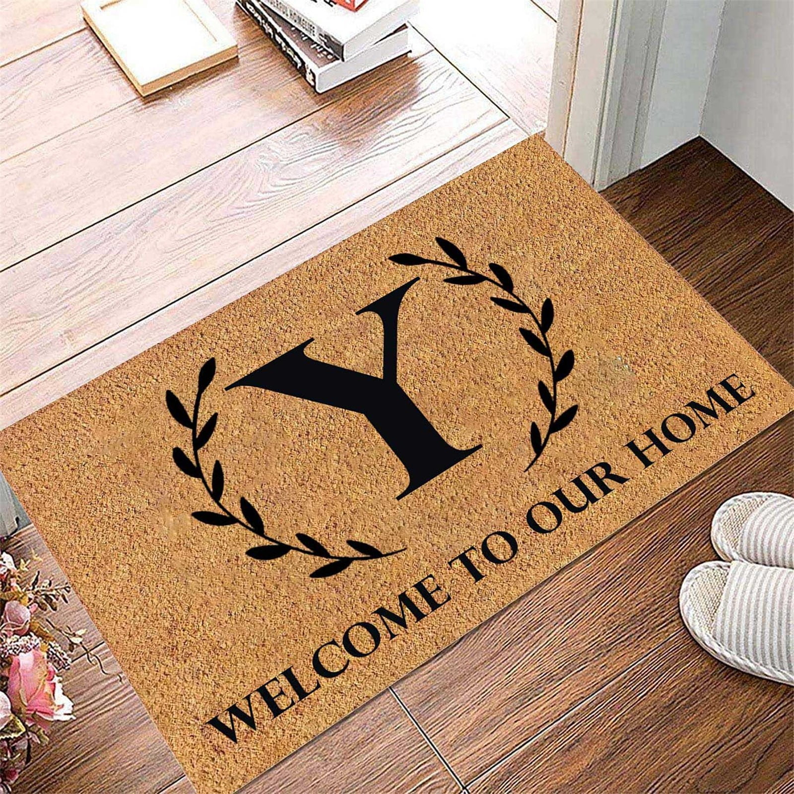 Aureia Letter Carpet Funny Welcome Doormat Entryway Front Porch Rugs 60 ...