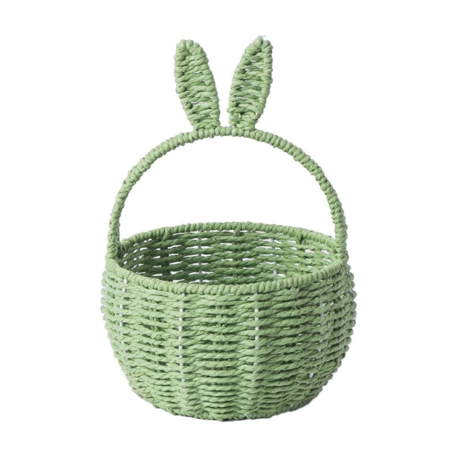 Aureia Storage Basket Hanging Baskets Handheld Paper Rope Sundries ...