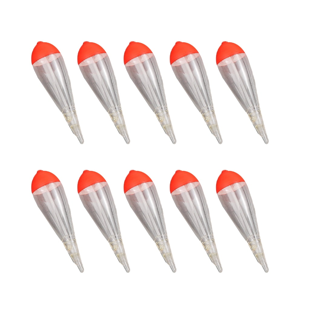 Aurgiarme 10Pcs Fishing Float Weighted Bobbers Slip Float Bobber Inline ...