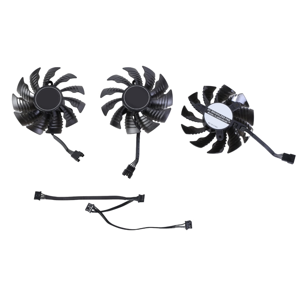 Aurgiarme 3Pcs PLA09215S12H Graphics Card Coolers Fan Replacement Low ...