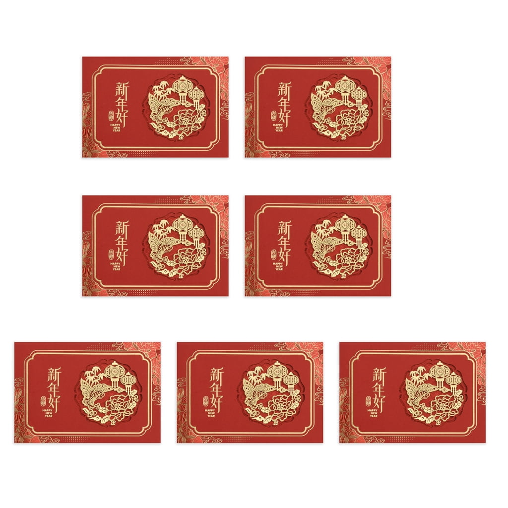 Aurgiarme 7Sets 3D Popup Cards For Chinese New Year 2025 Year Of The ...