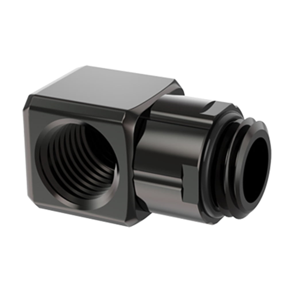 Aurgiarme 90 Degree Fitting G1/4 Male Female Elbow Metal PC Water ...