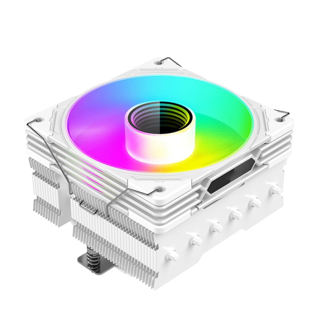 Aurgiarme ARGB CPU Air Coolers 6 Heat Pipes Cpu Coolers Fan Aluminium ...