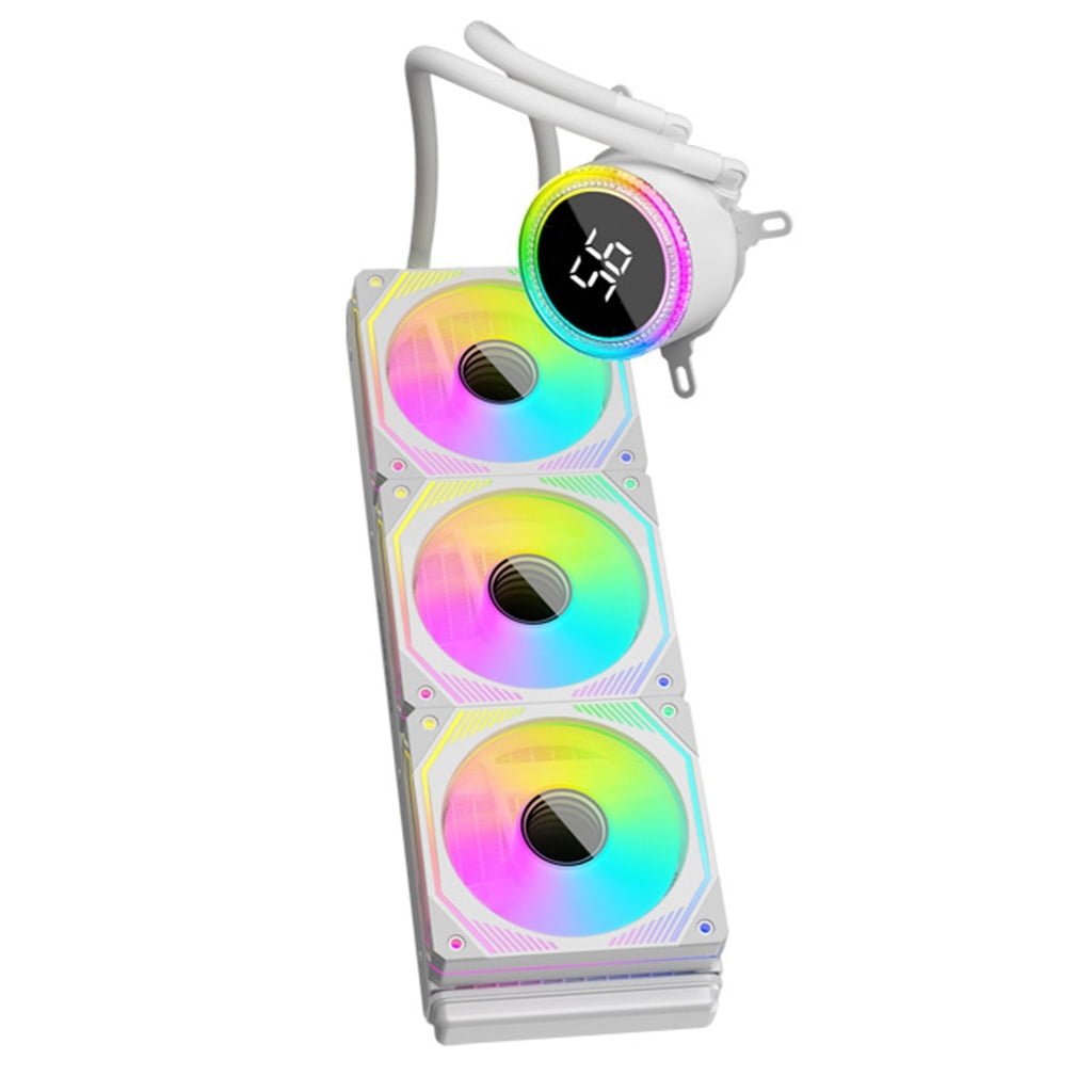Aurgiarme ARGB Liquid Cooling Water Cooling Radiator With 3x120mm Fans ...