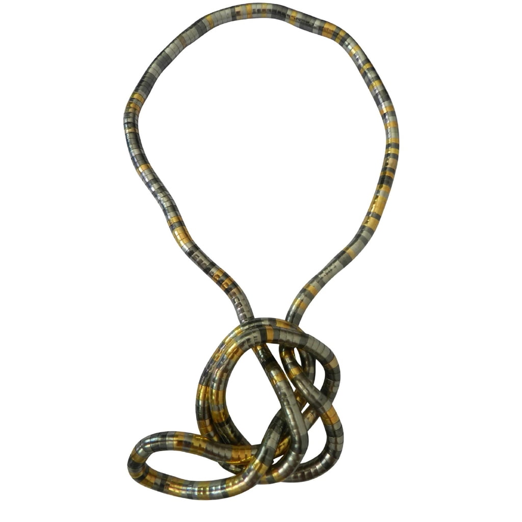 Aurgiarme Bendable Snake Chain Necklace Flexible Choker Chain Punk ...