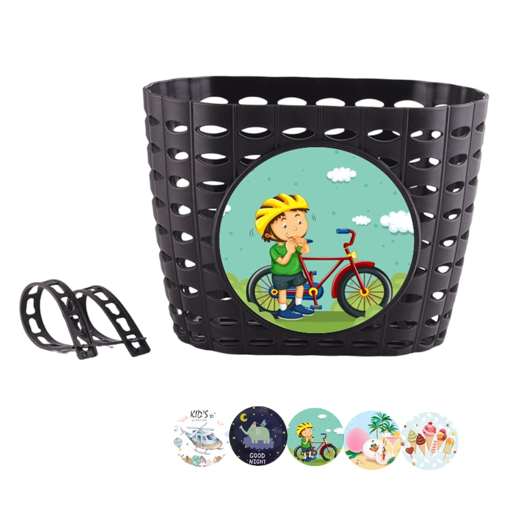 Aurgiarme Bike Basket for Boy and Girls, Waterproof Handlebars Bike for ...