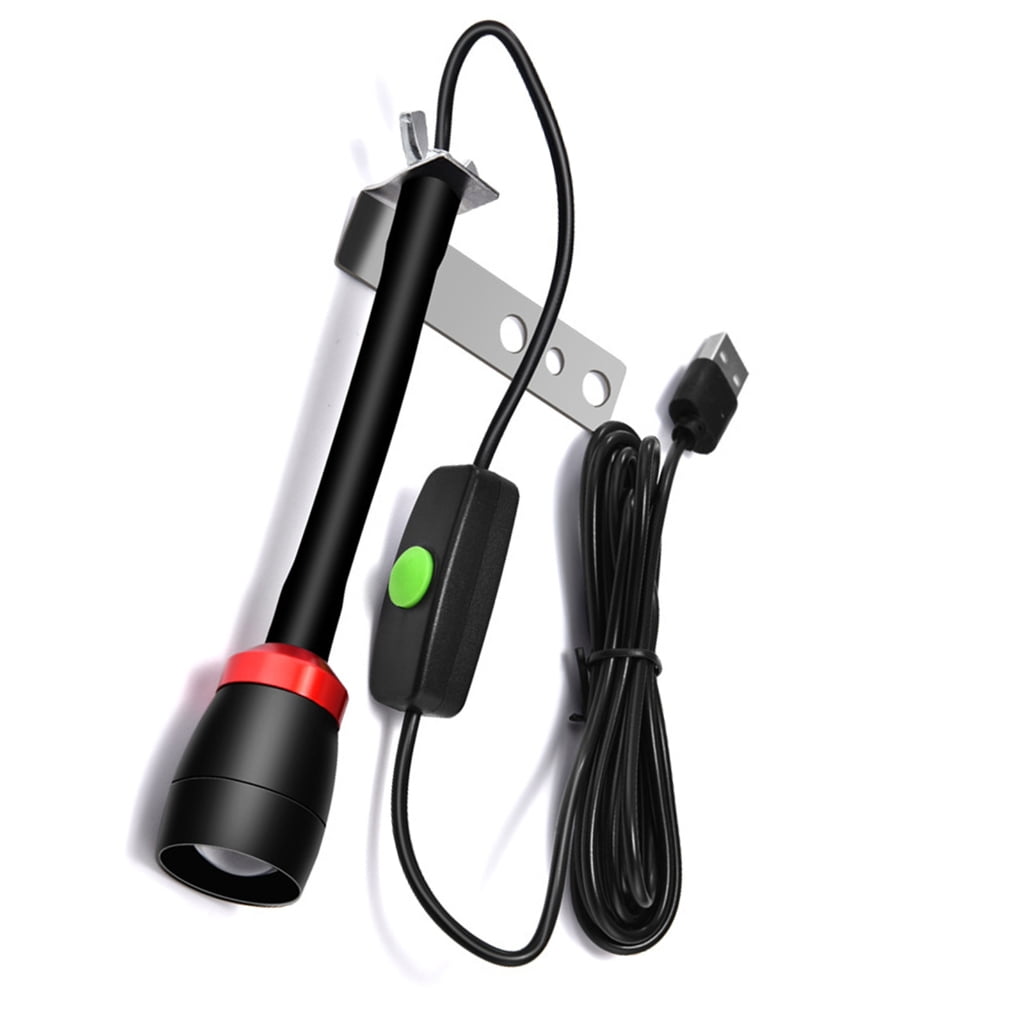 Aurgiarme Bridge Raft Light USB Port Powered Raft Fishing Rod Tip Light ...