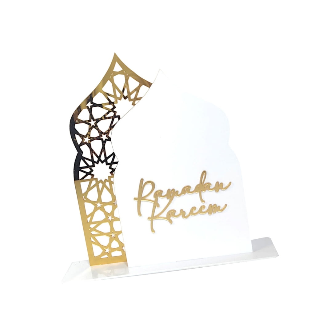 Aurgiarme Carving Decoration Unique Middle Eastern Castles Shape Eid ...