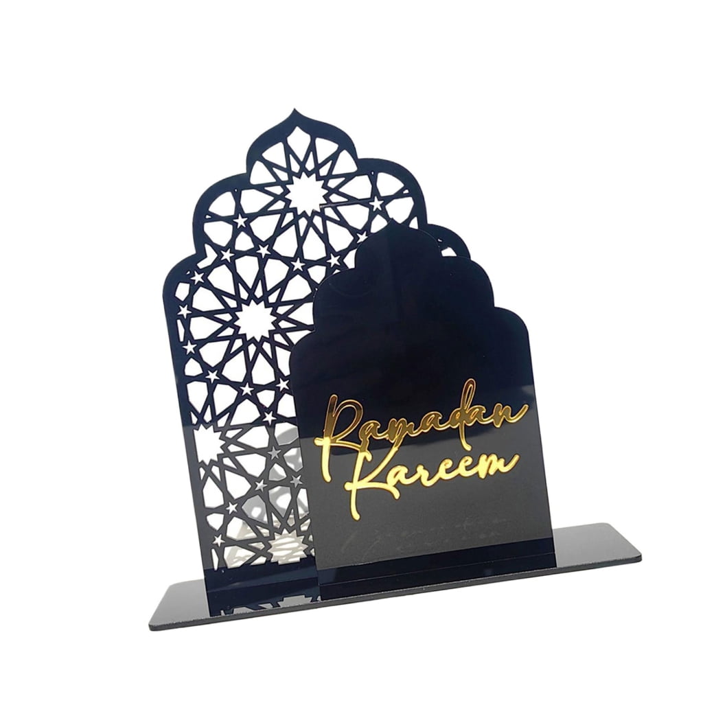 Aurgiarme Carving Decoration Unique Middle Eastern Castles Shape Eid ...