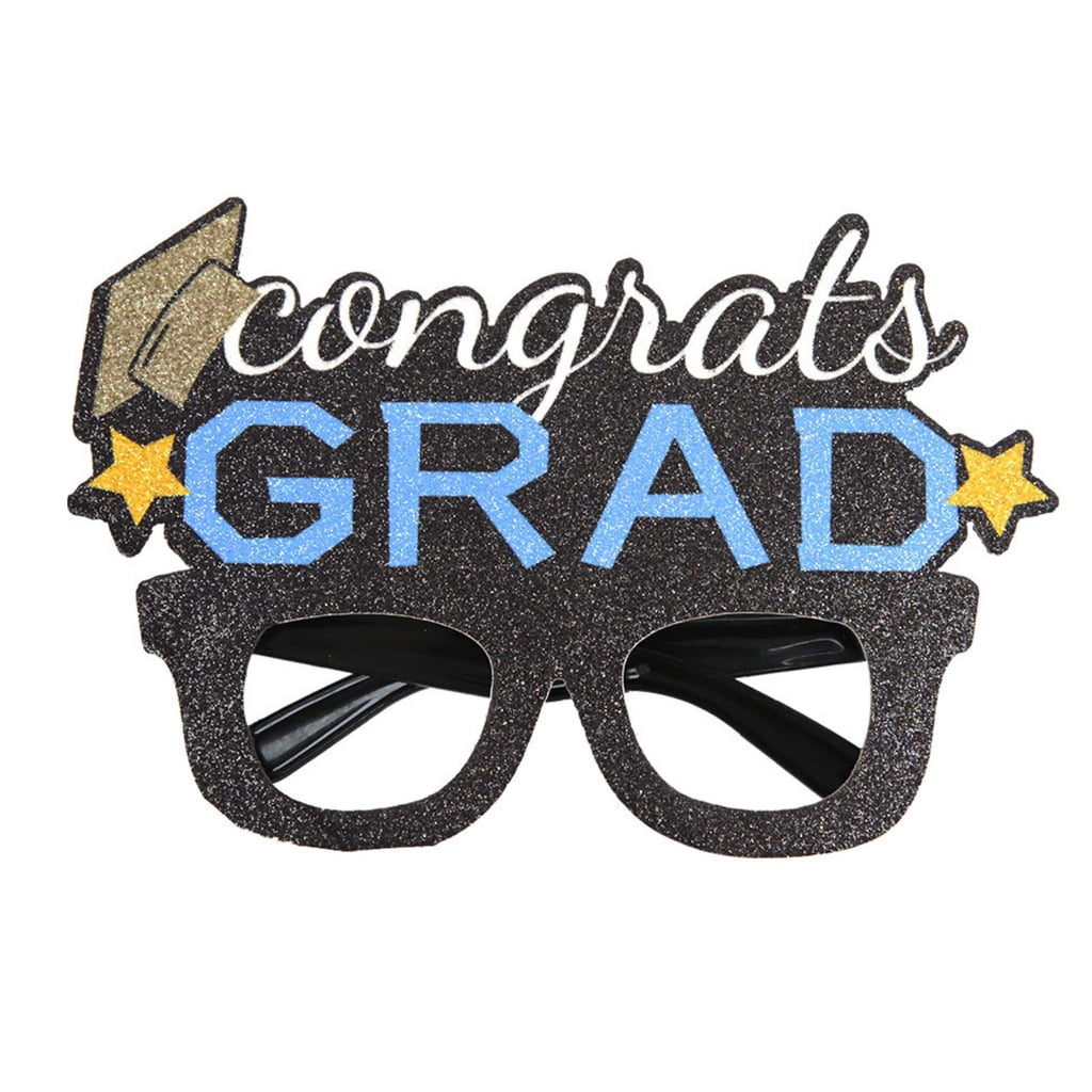 Aurgiarme Class of 2024 Graduation Glasses Party Eyeglasses Graduation ...